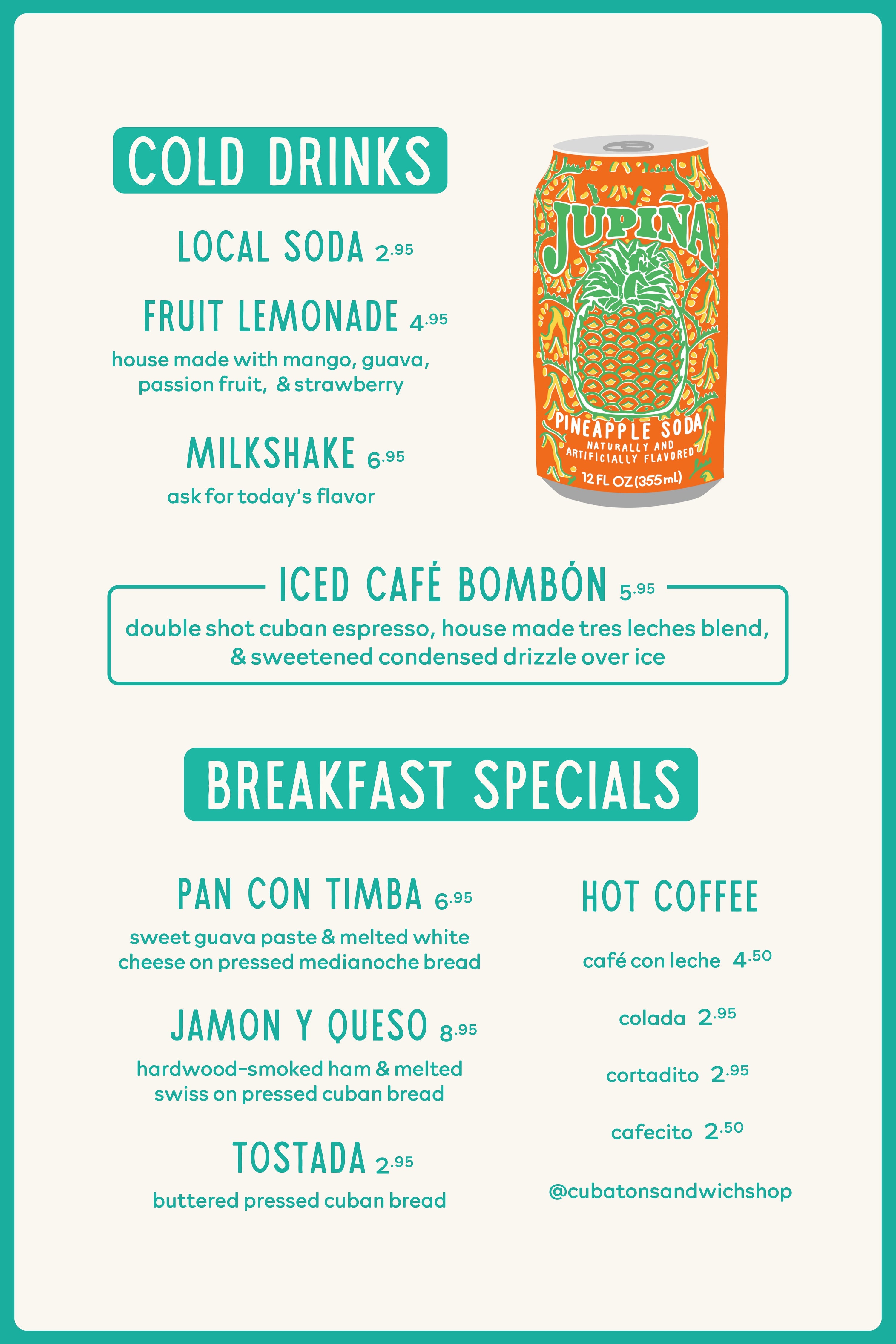 Authentic Cuban Sandwich in Miami Beach – Cubaton Sandwich Shop