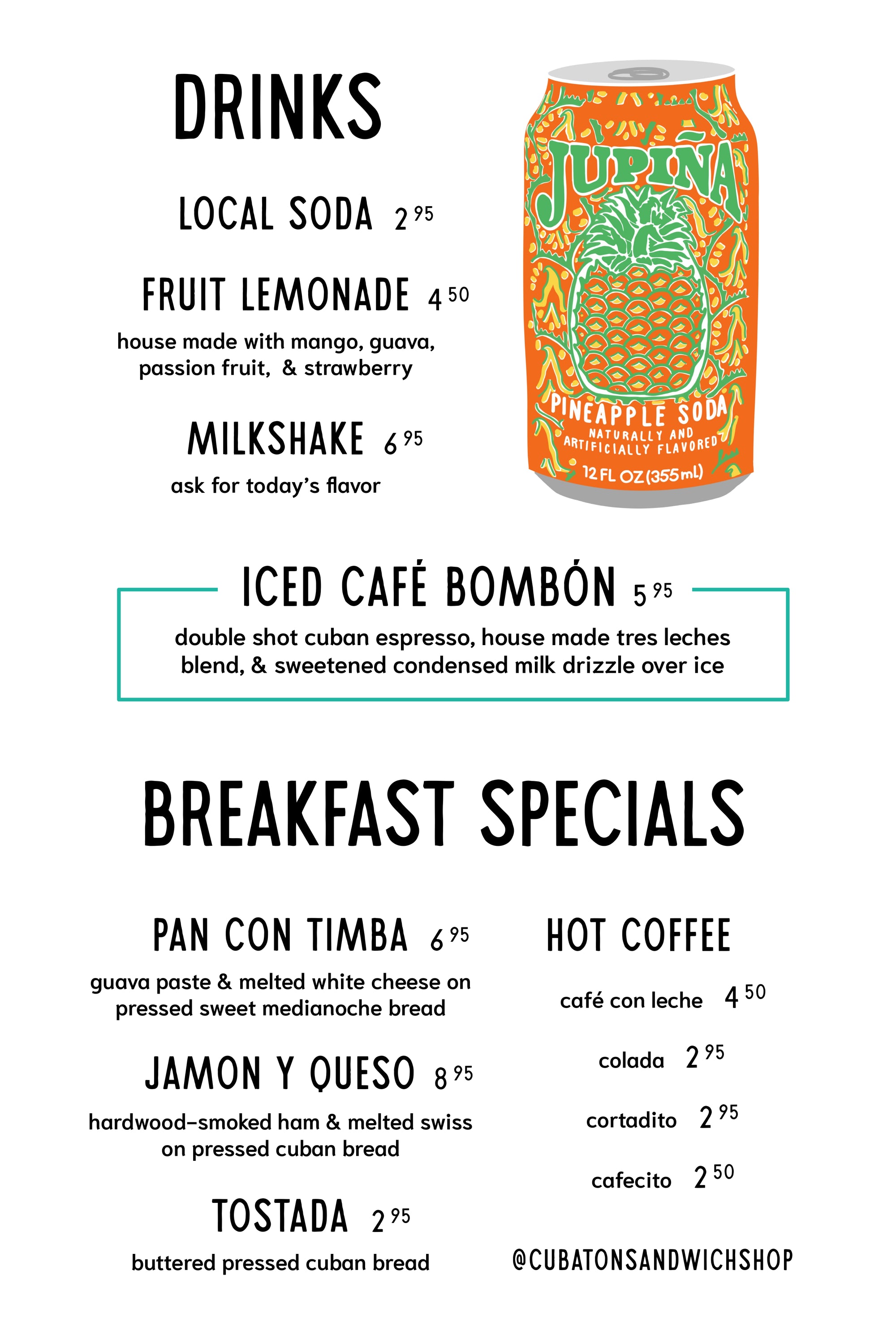 Authentic Cuban Sandwich in Miami Beach – Cubaton Sandwich Shop